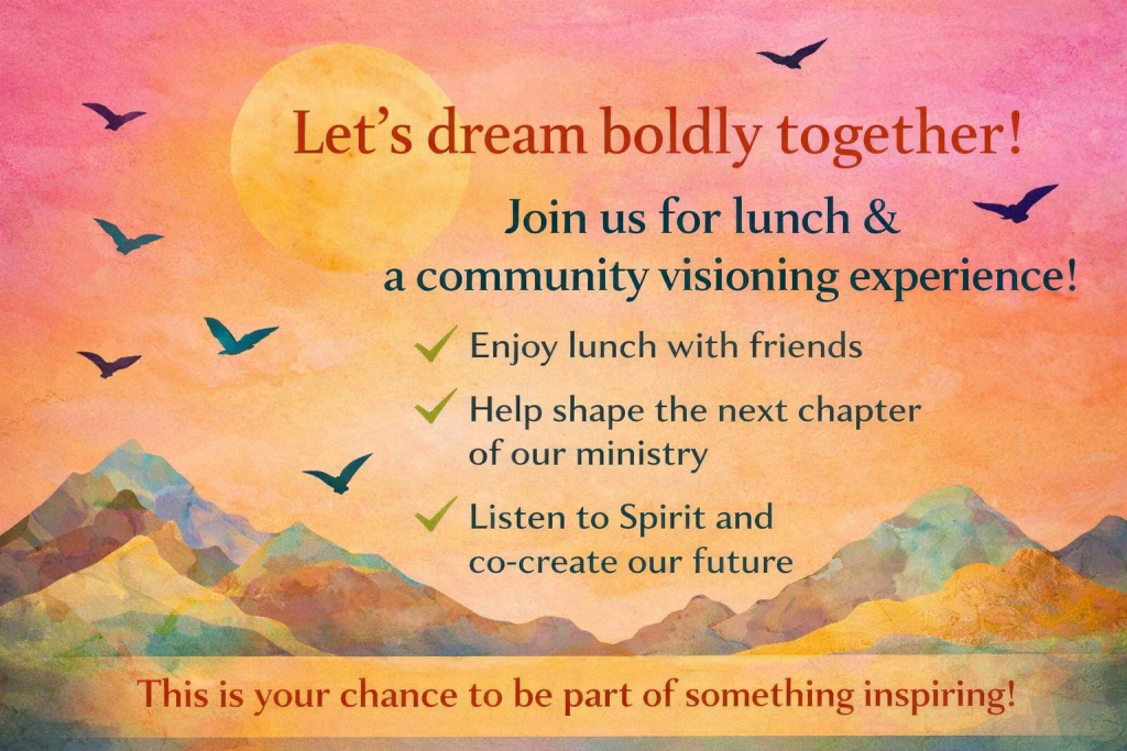 Let’s dream boldly together! Visioning for 2026 and Beyond - Unity ...
